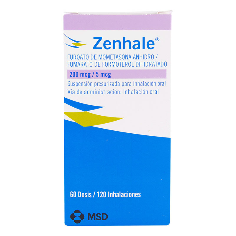 Zenhale Inhalador 200 Mg/5 Microgramo (A)(Pae) – Droguerias Unisanar