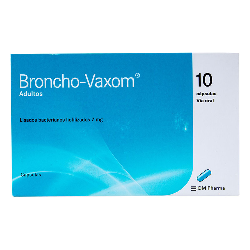BRONCHO-VAXON ADULTOS 10 CAPSULAS (M) – Droguerias Unisanar